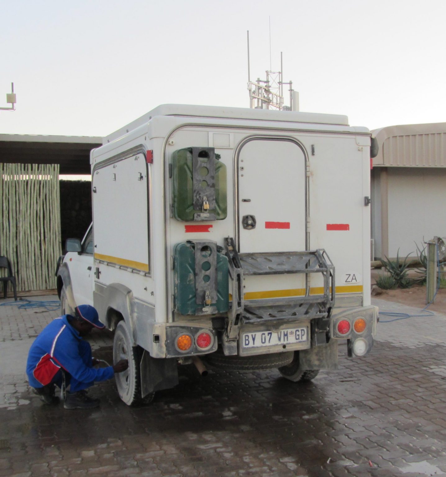 Rendezvous with a 4x4 Campervan in Windhoek